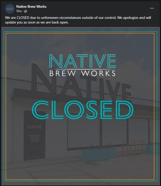 UPDATE: Barricaded subject at Native Brew Works - Jonesboro Right Now