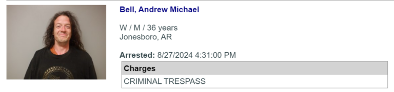 Jonesboro man arrested on Monday, bonded out, then arrested again on ...