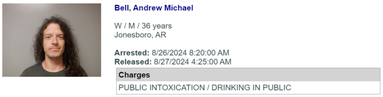 Jonesboro man arrested on Monday, bonded out, then arrested again on ...