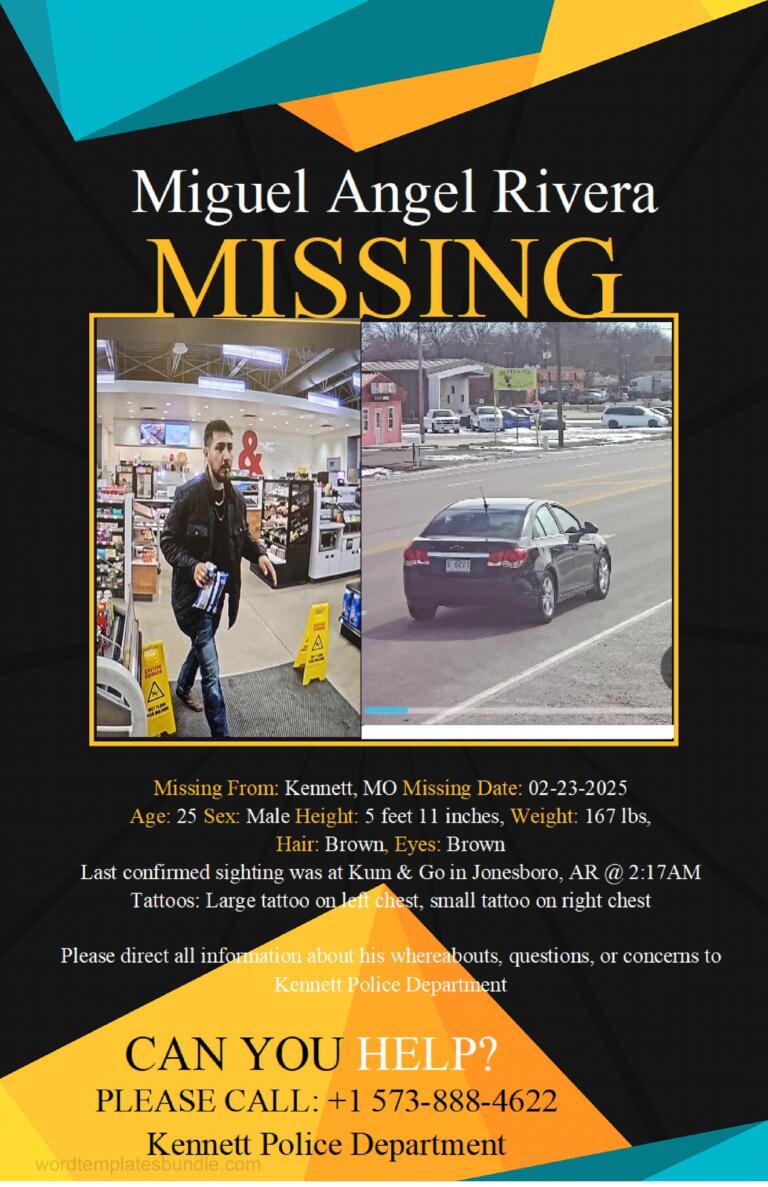 Missing Kennett man last spotted in Jonesboro - Jonesboro Right Now