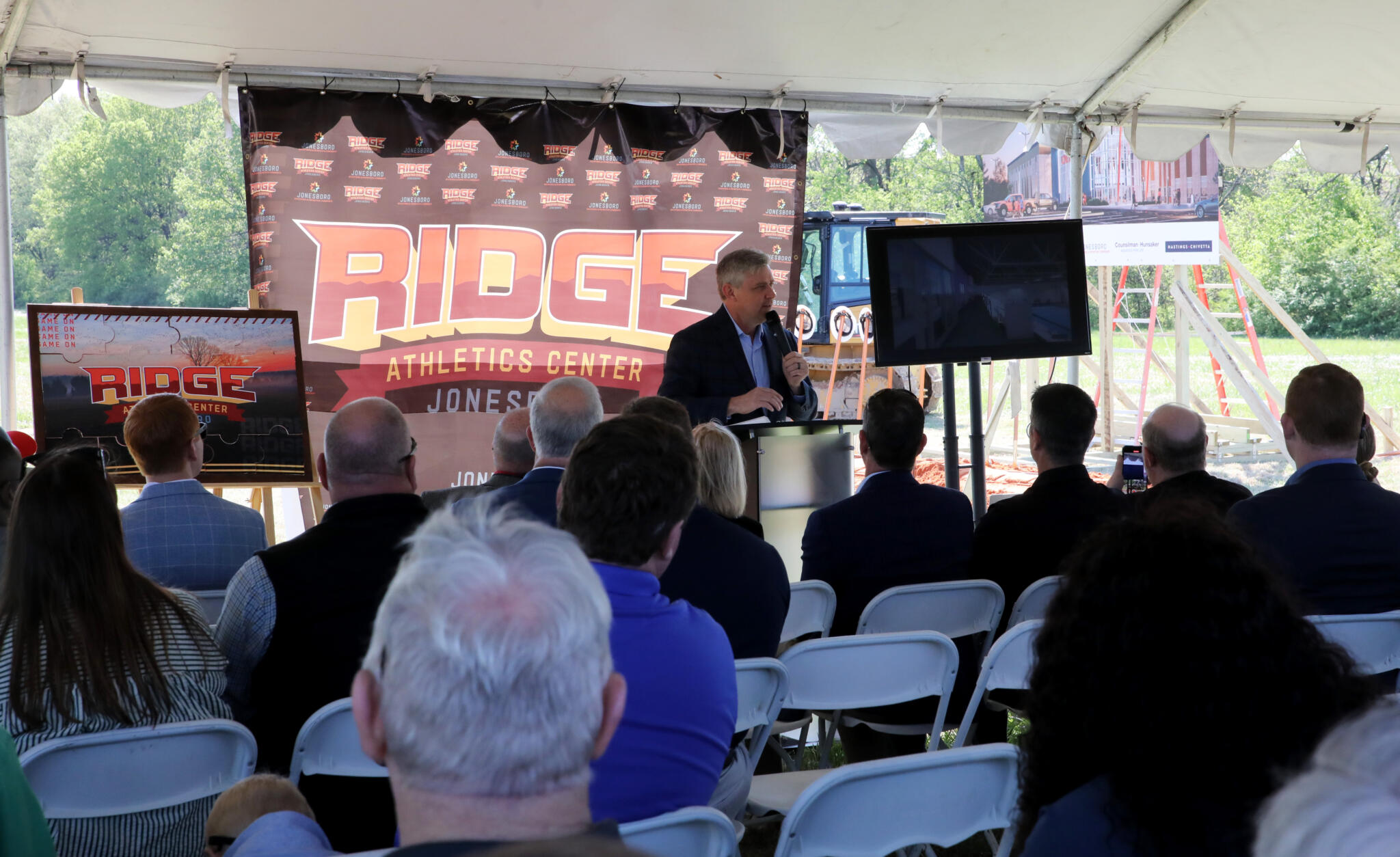 Groundbreaking ceremony held, name revealed for Jonesboro sports ...