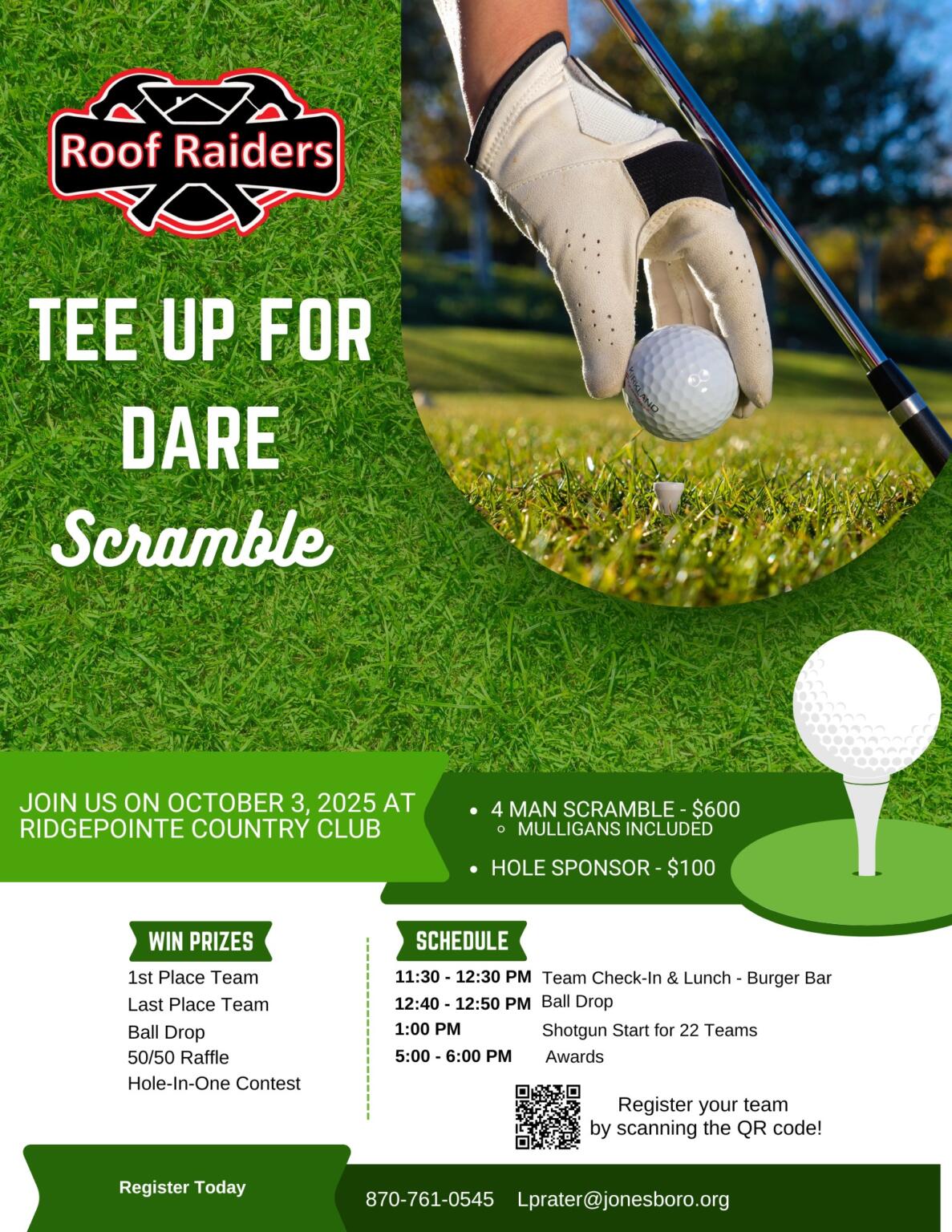 Jonesboro police to host inaugural ‘Tee Up for DARE’ golf tournament ...