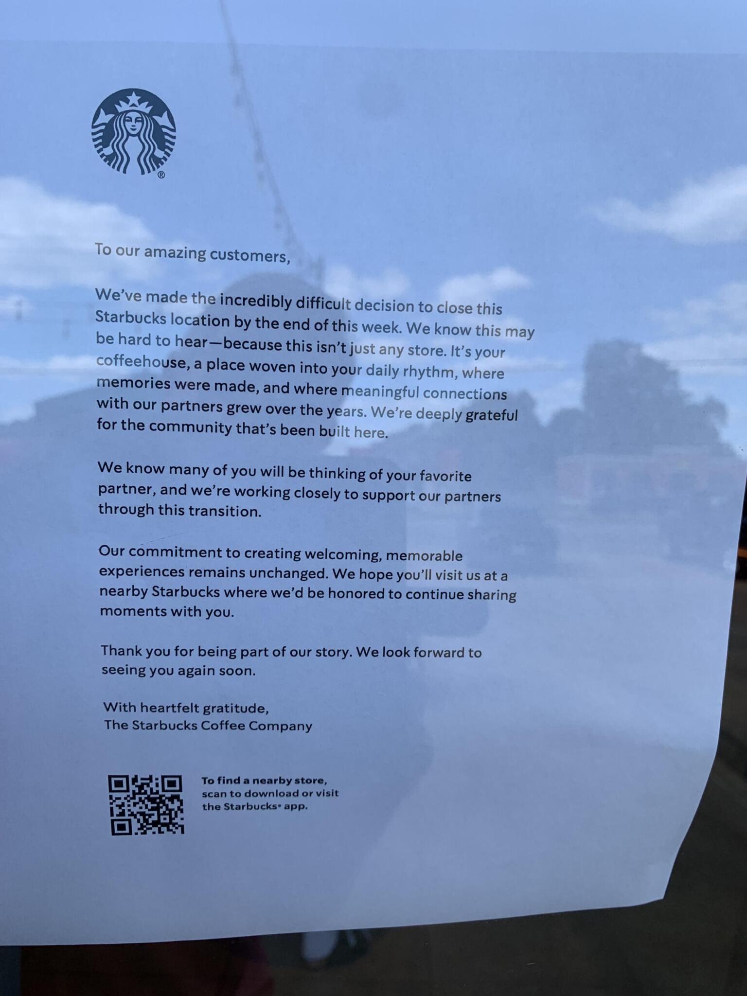 Red Wolf Boulevard Starbucks set to close - Jonesboro Right Now