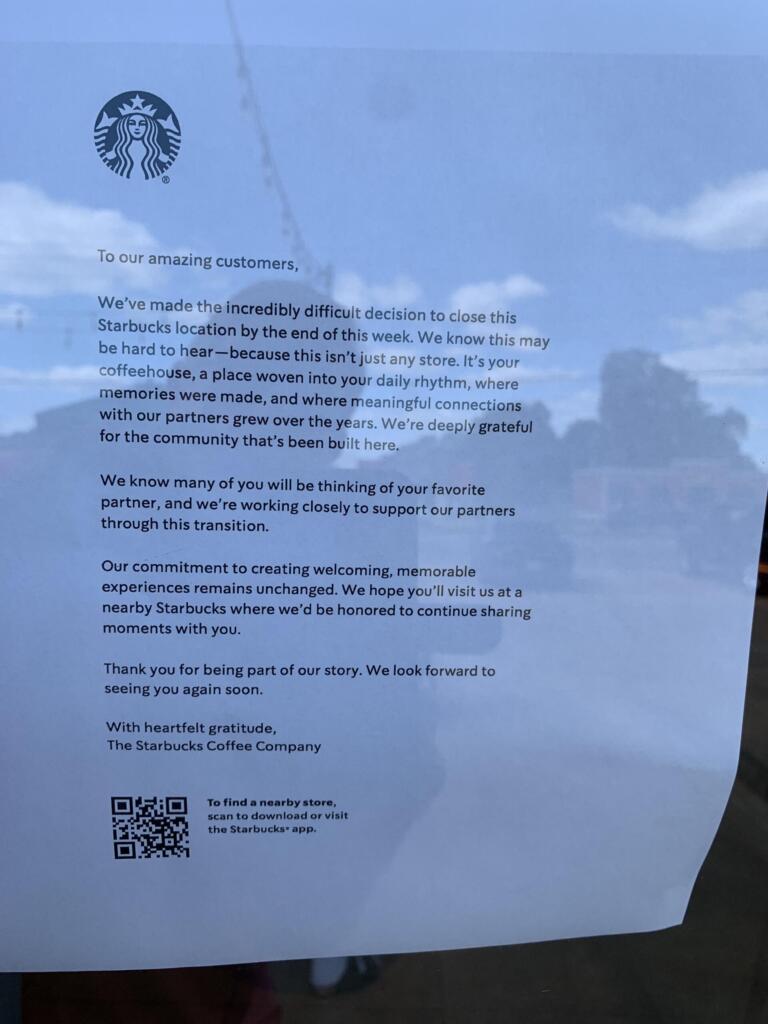 Red Wolf Boulevard Starbucks set to close - Jonesboro Right Now