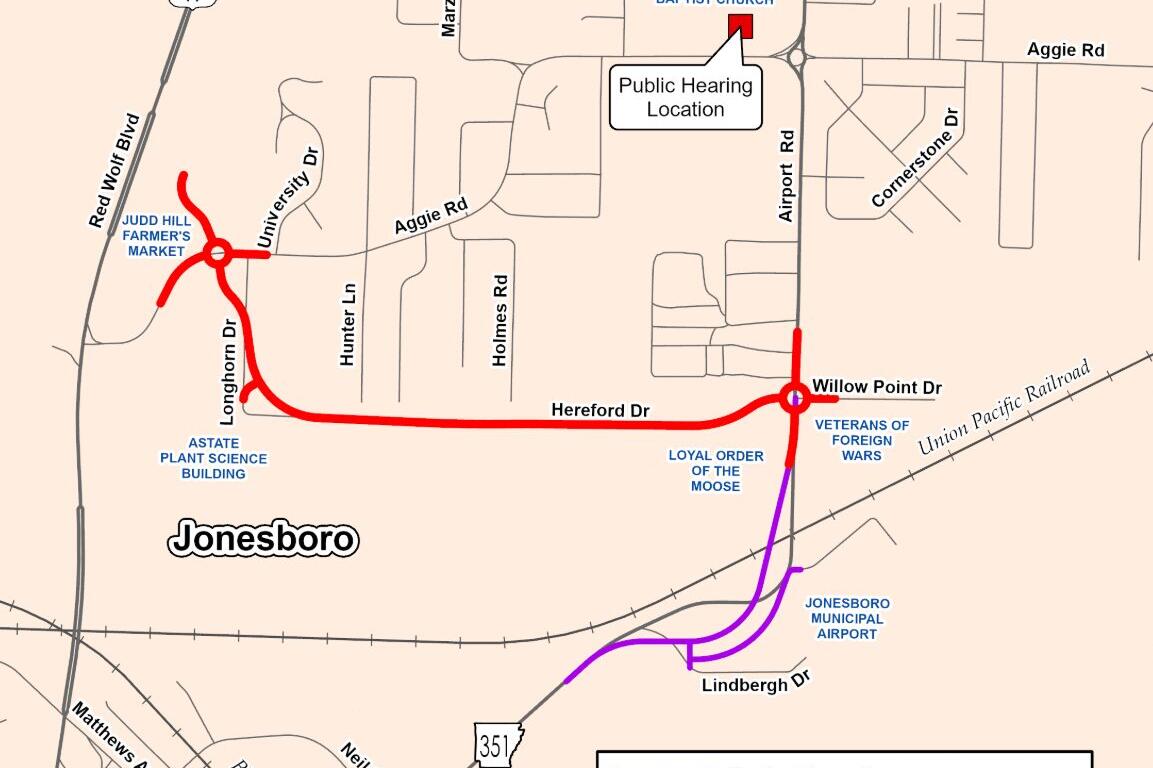 ARDOT to host meeting on proposed road connection project in Jonesboro ...